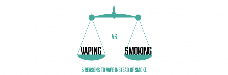 Vaping vs smoking information | Vaping infographic | Vaped